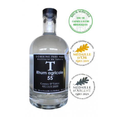 Rhum T55° Bio 70cl